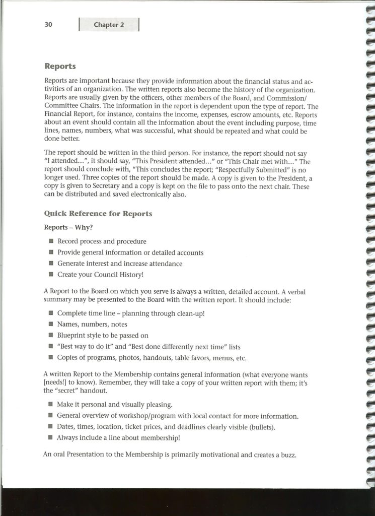 Recording Secretary Essentials